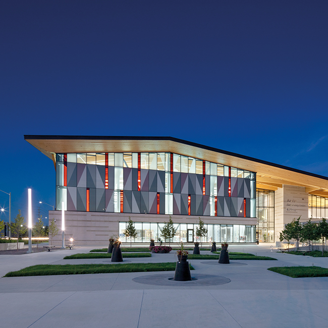 Aaniin Community Centre and Library in Markham | IAKS Worldwide